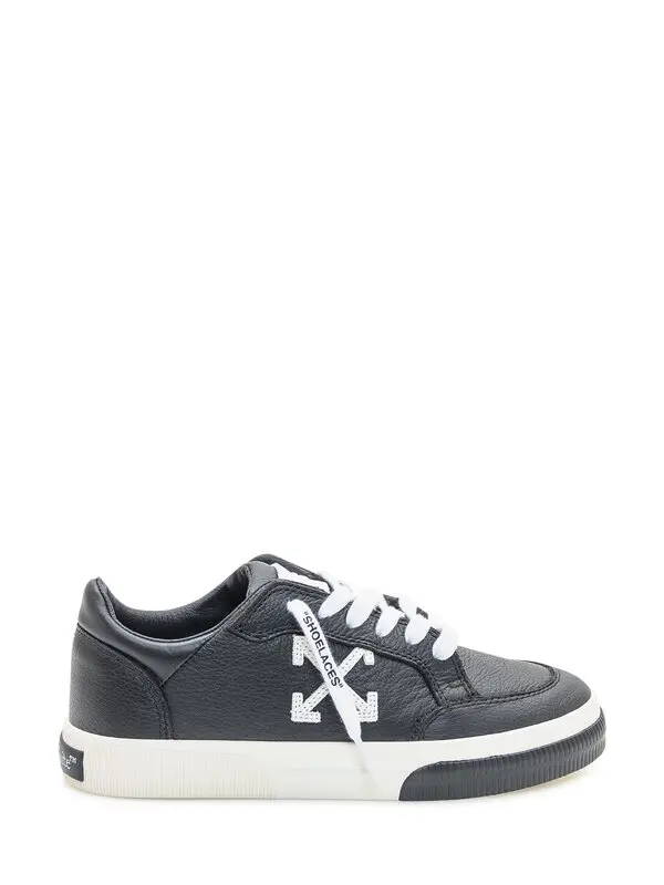 Off-White W-vulc Low-top Sneaker - Black White