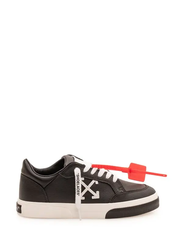 Off-White W-vulc Low-top Sneaker - Black White