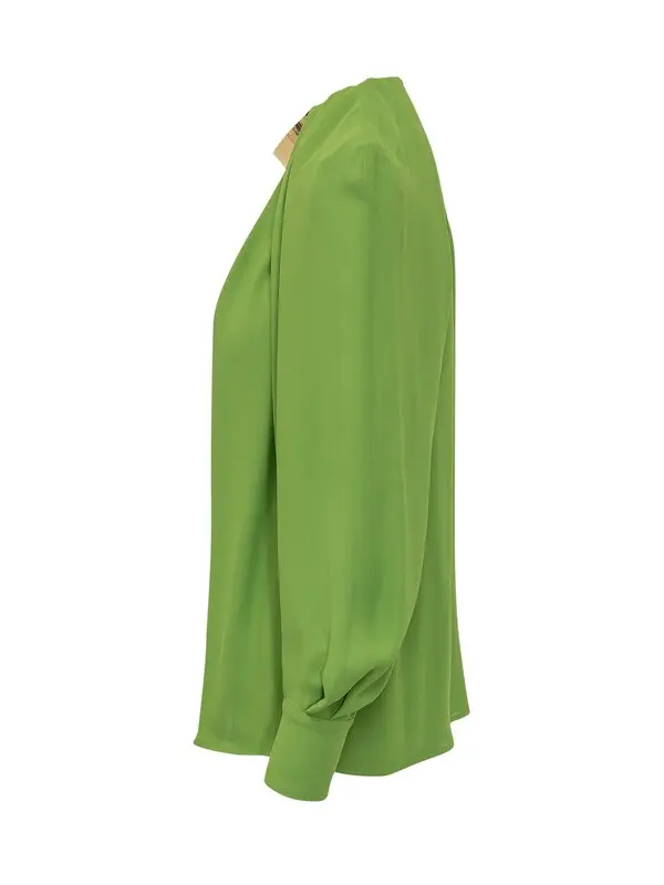 Elisabetta Franchi Elevated Blouse With Ring Detail