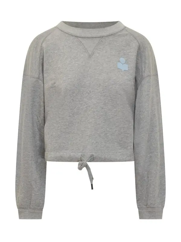 MARANT ETOILE Sweater T-shirt - Grey/ice Blue
