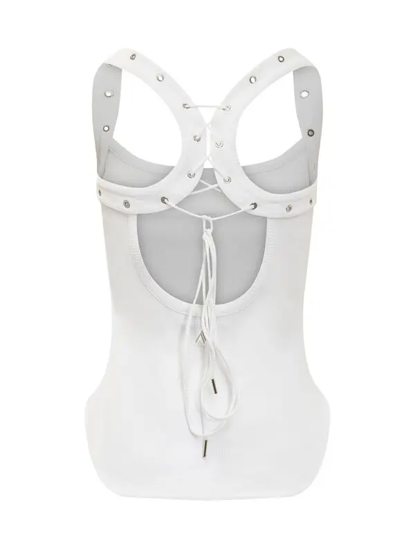Attico Stylish Tank Top - White