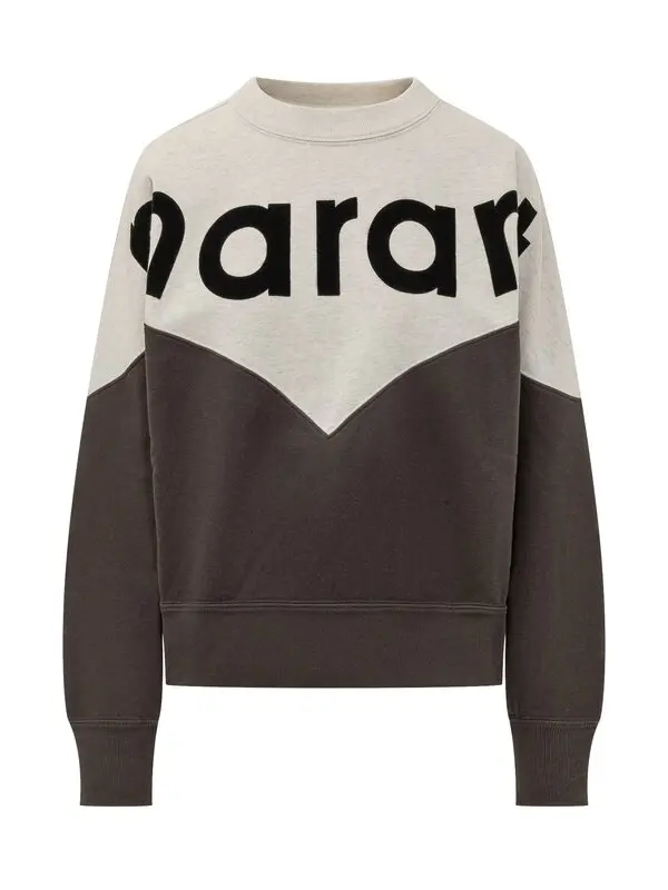 MARANT ETOILE Houston Gz Sweatshirt - Faded Black