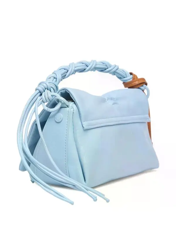 Desigual Bow-detail Braided-handle Handbag