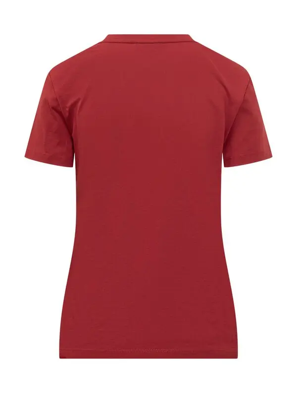 Max Mara Logo T-shirt - Rosso