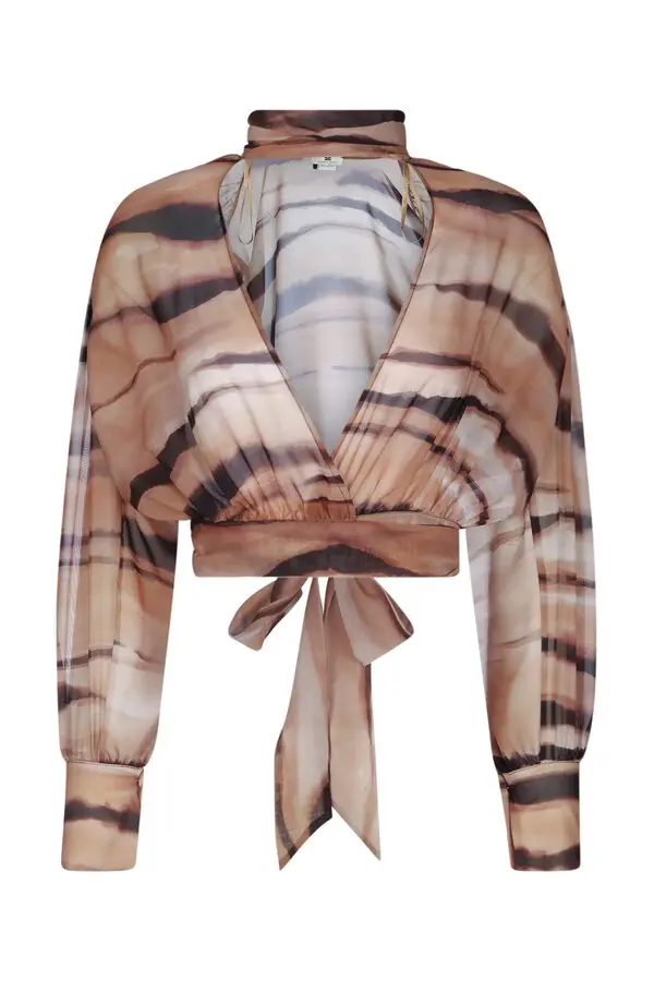 Elisabetta Franchi Printed Blouse