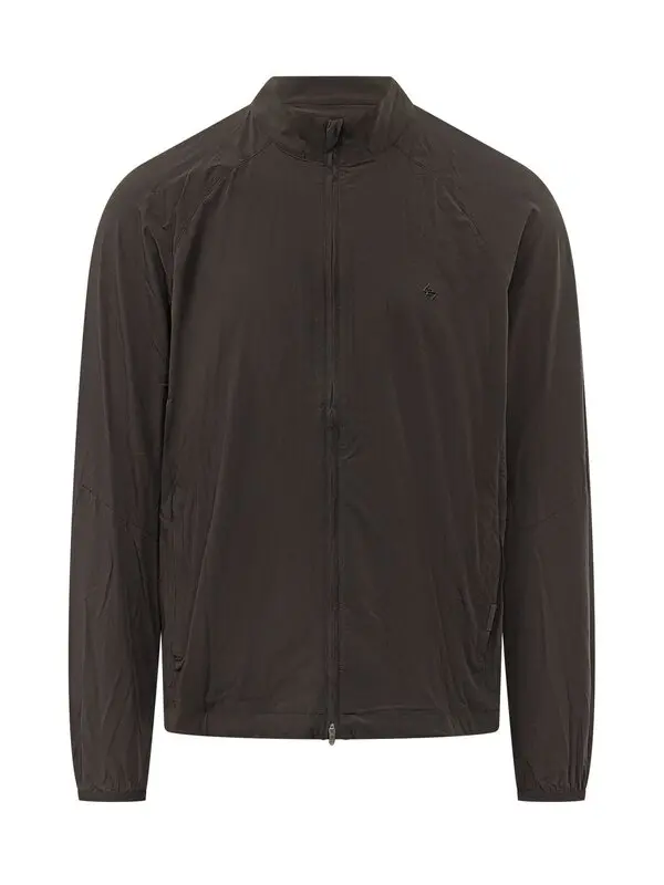 247 BY REPRESENT Mini Zip Logo Jacket - Jet Black