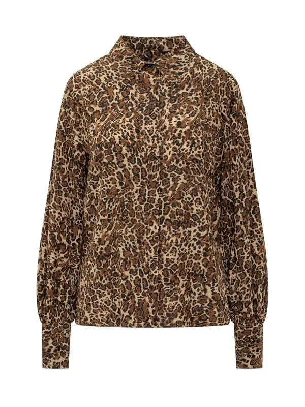 Isabel Marant Étoile Print Silk Blend Shirt