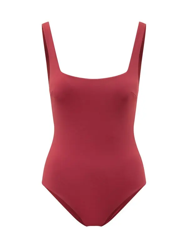 Sundek Swim Trunks - Deep Scarlet