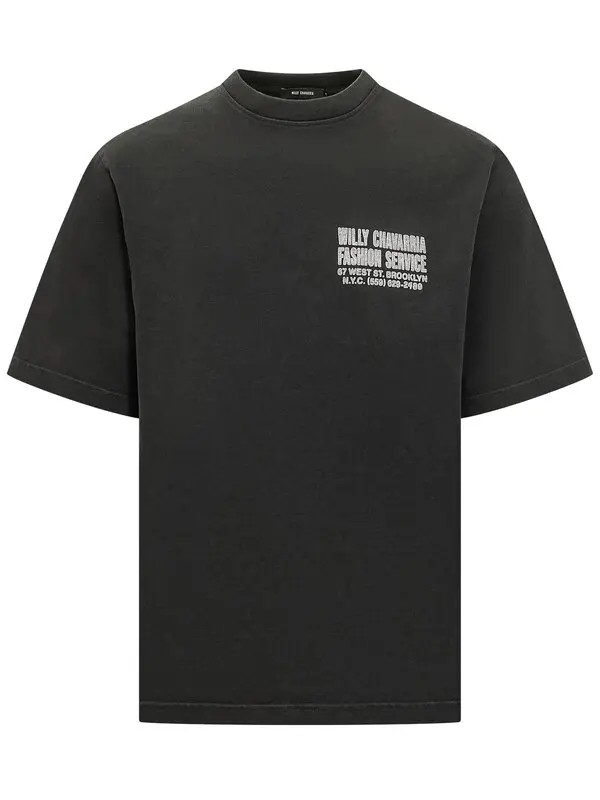 WILLY CHAVARRIA Stampaint Graphic Mini T-shirt