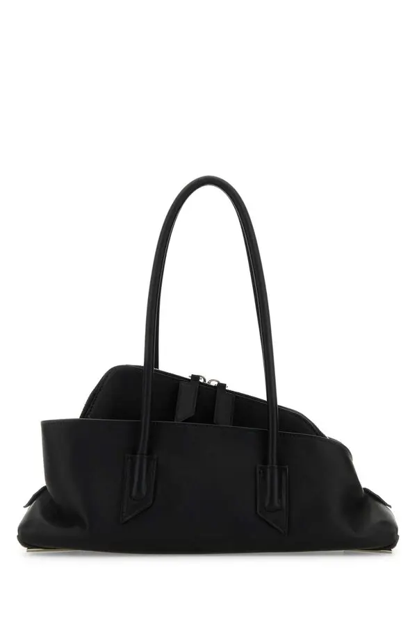 Attico Mini Paintsseggiata Shoulder Bag - Black