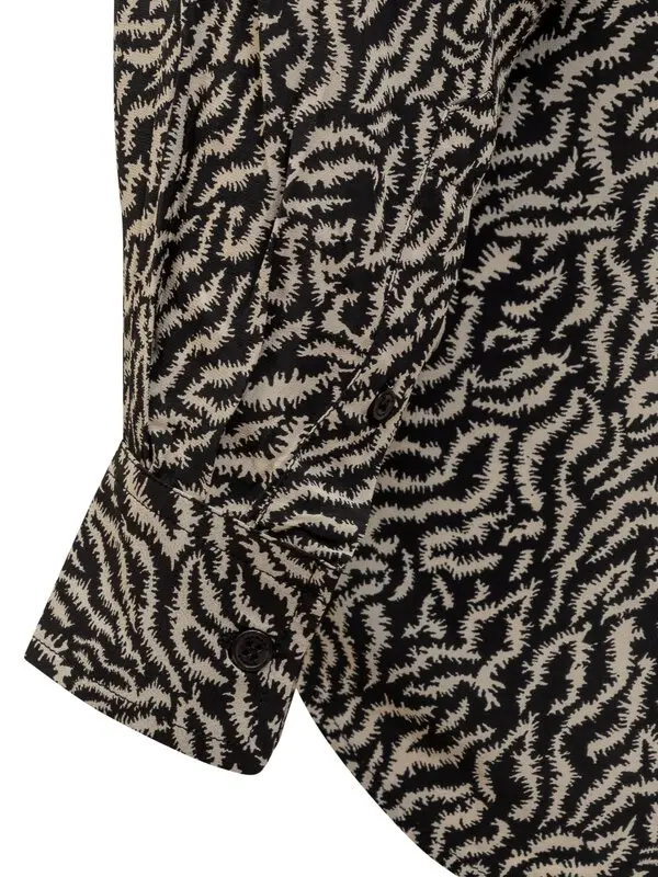 MARANT ETOILE Stampaint Astratta Long Sleeve Shirt