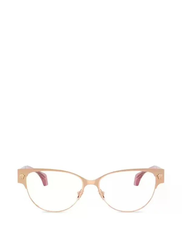 Versace Medusa Cat-eye-frame Glasses - Gold