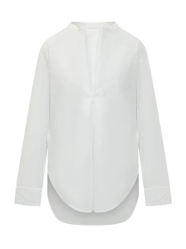 Studio Nicholson V-neck Shirt - Optic White