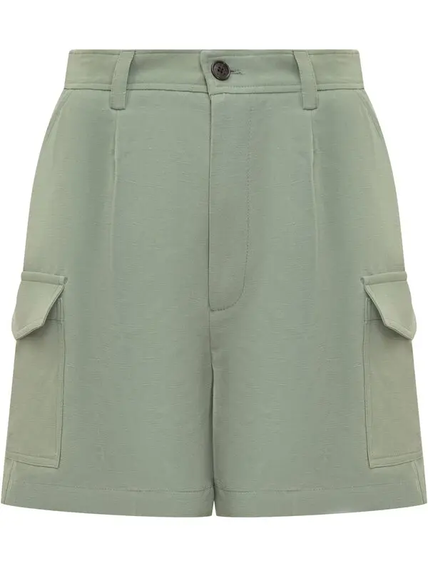 Woolrich Linen Blend Shorts