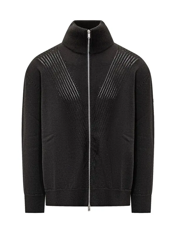JIL SANDER Lamb Wool Cardigan
