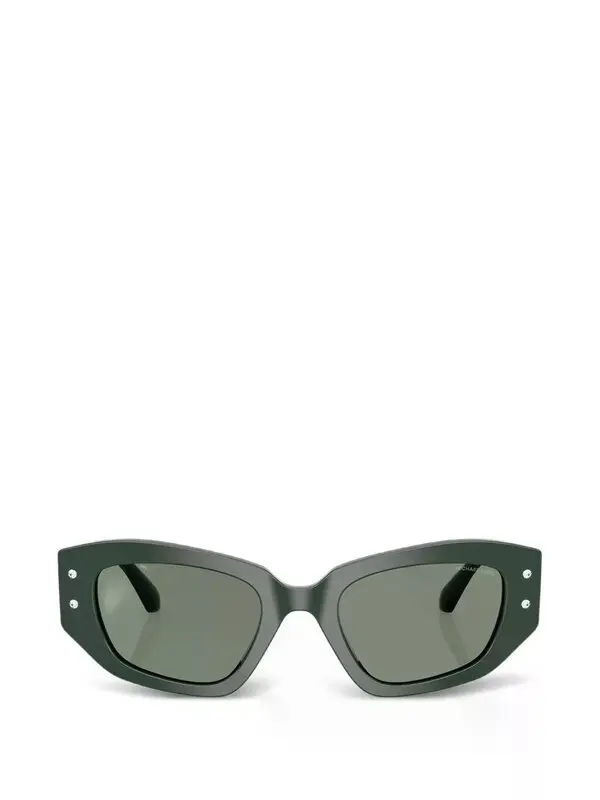 Michael Kors Le Praz Cat-eye Sunglasses - Green