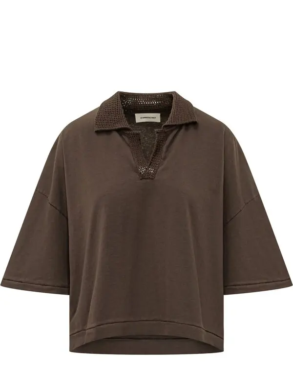 ATOMO FACTORY Cotton Mini Polo Jersey