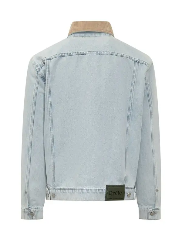 Drole De Monsieur Stylish Jacket With Unique Collar