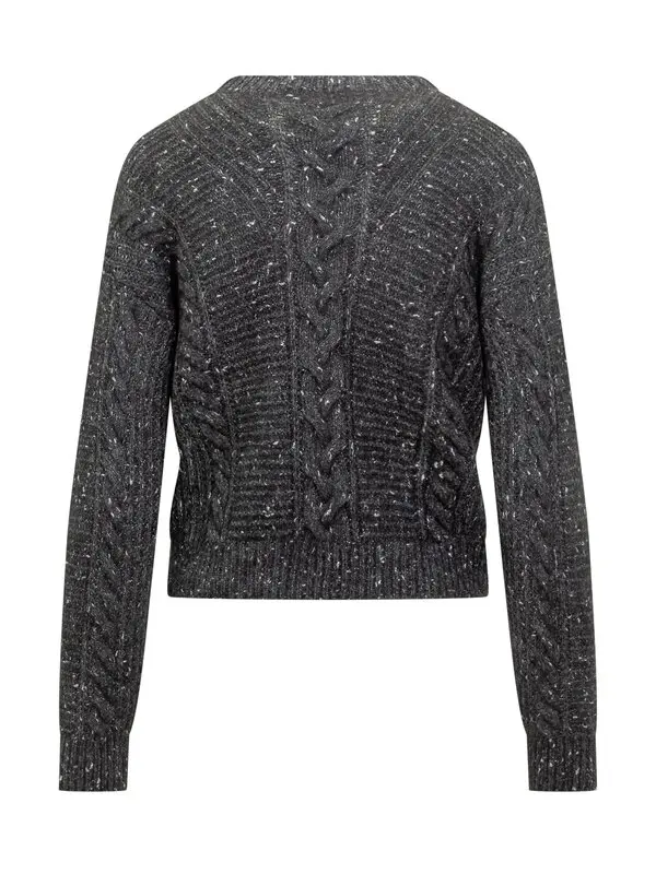 Max Mara Braided Knit Pullover