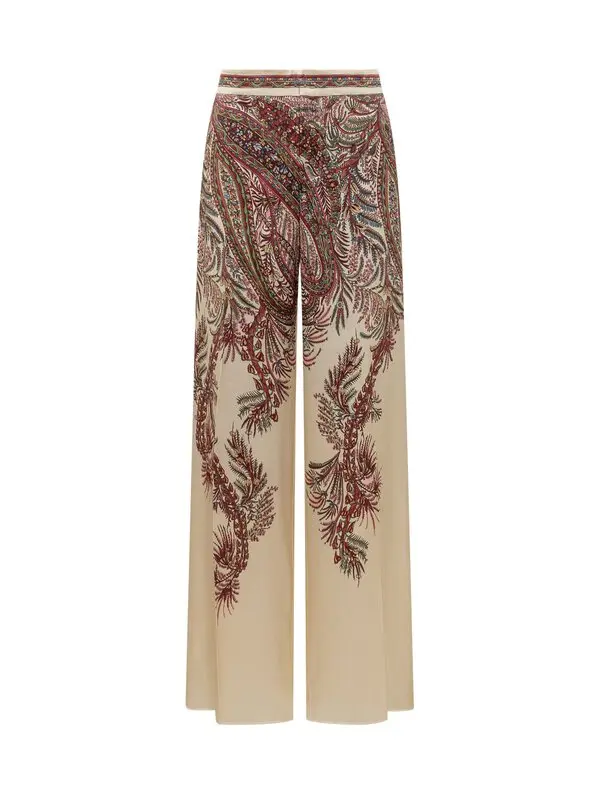 Etro Artistic Pattern Trousers