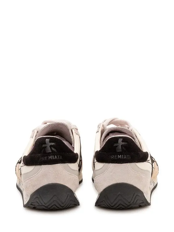 Premiata The Sneaker Jack With Inserts And Laces - White Multi