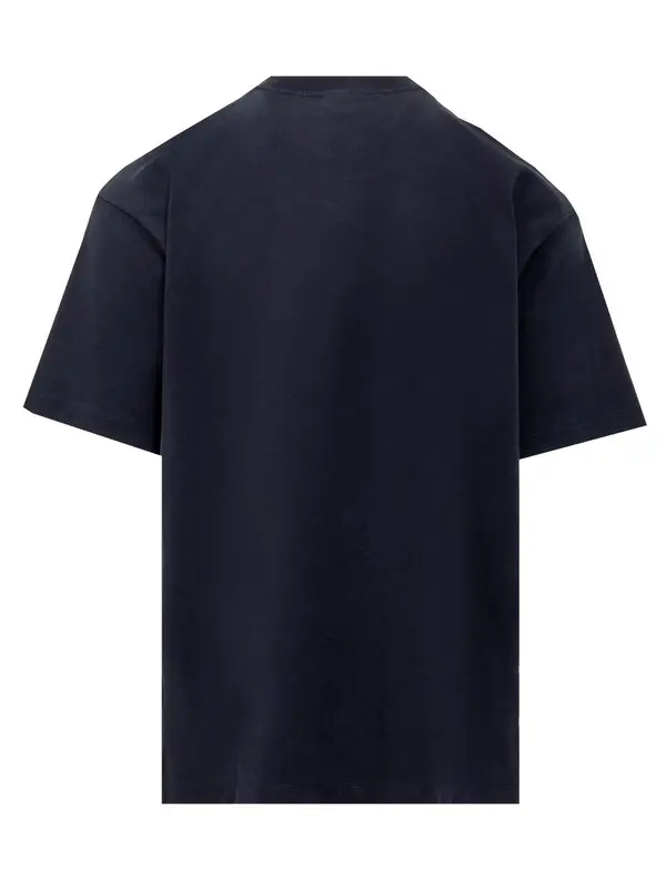 Drole De Monsieur Minimal Logo T-shirt - Navy