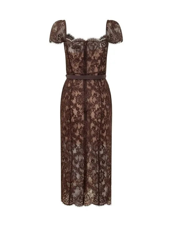SELF-PORTRAIT Floral Midi Dress For Fall 2026