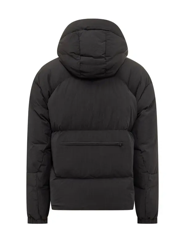 JG1 Lightweight Hooded Down Jacket - Black