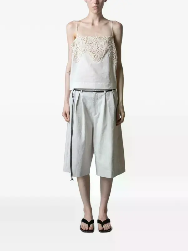MULLER OF YOSHIOKUBO Arabesque-lace Top