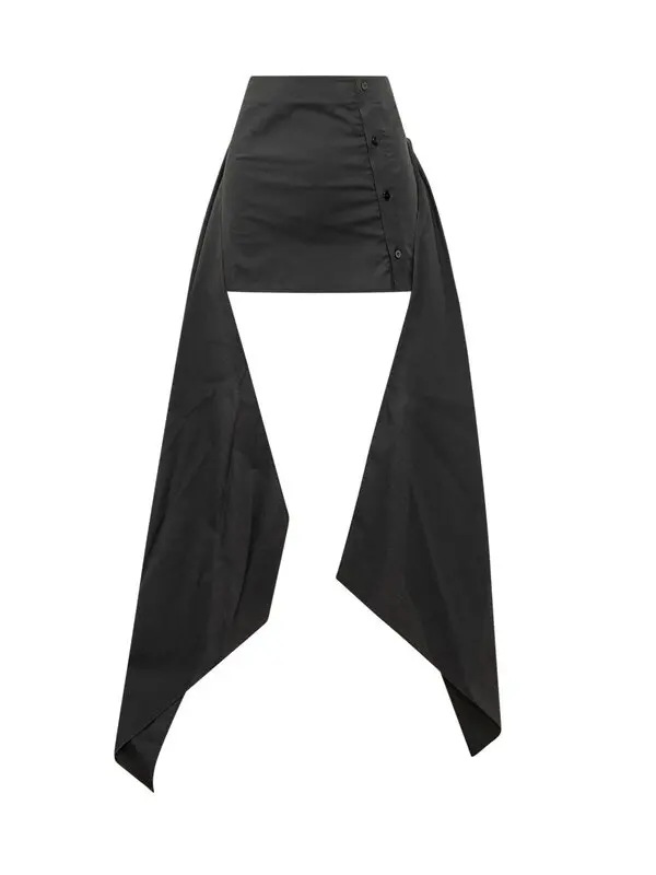 Attico Chic Mini Skirt - Black