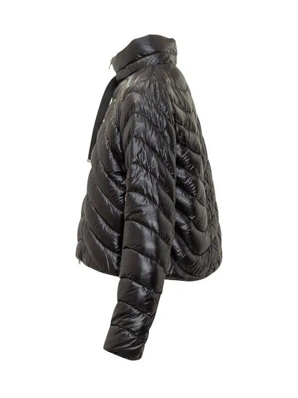 Herno Quilted Down Puffer Jacket - Nero