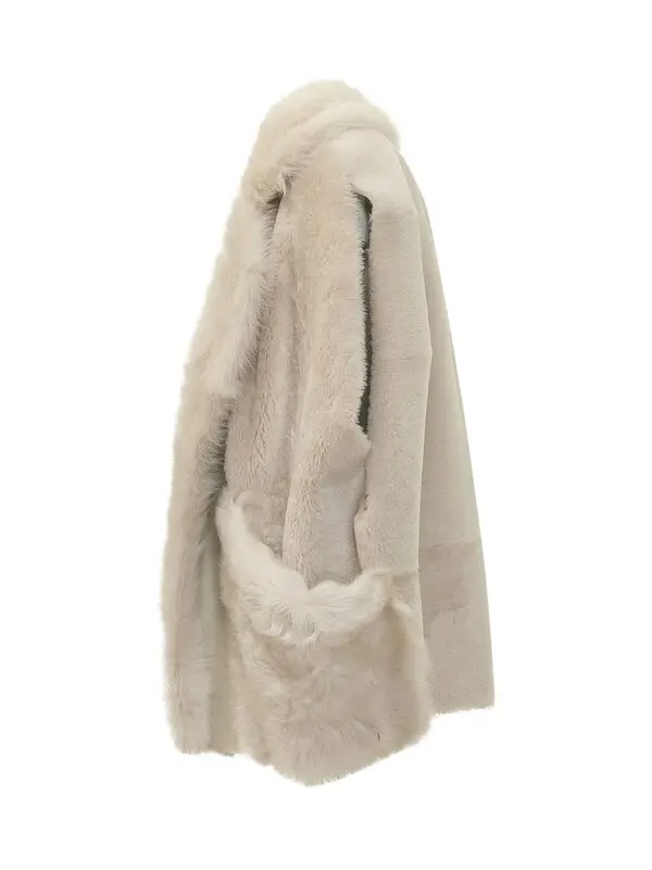 BLANCHA Straight Merino Vest - Burro
