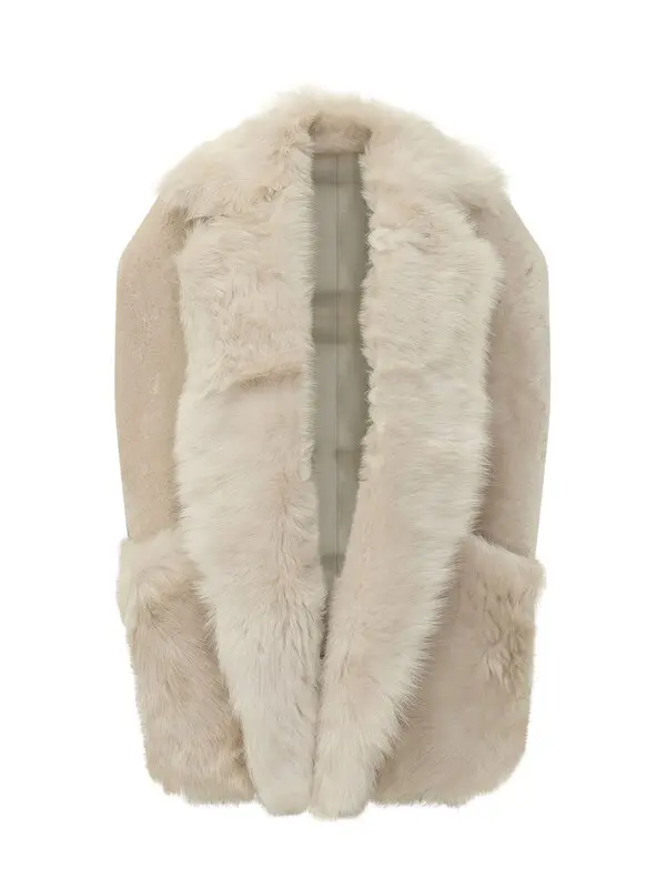 BLANCHA Straight Merino Vest