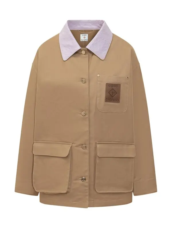 Casablanca Mini Jacket With Front Pockets