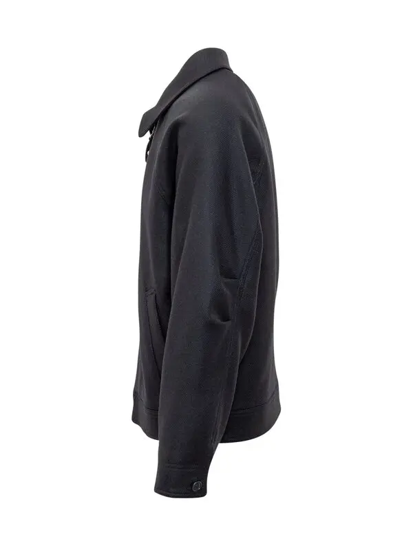A.p.c. Nera Zip-front Wool-blend Jacket