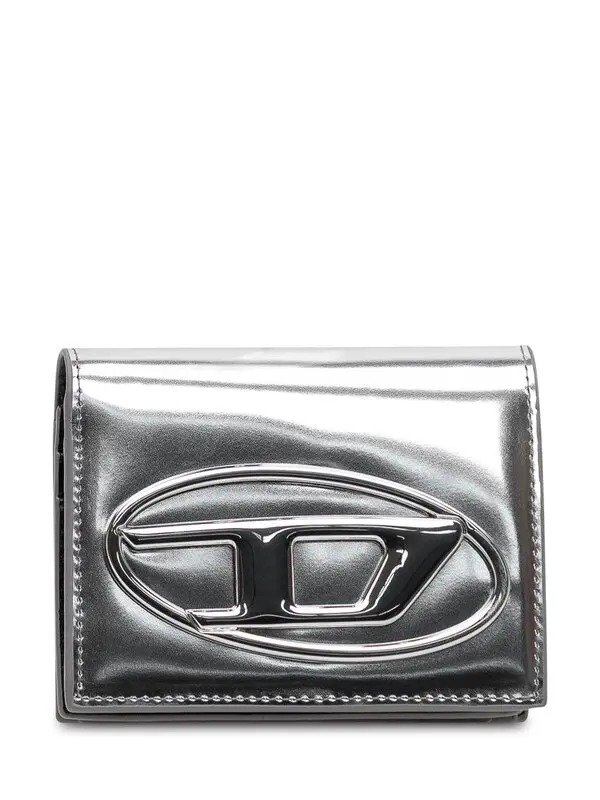 DIESEL® Bi-fold Leather Wallet Perfect For Everyday Use - Bianco