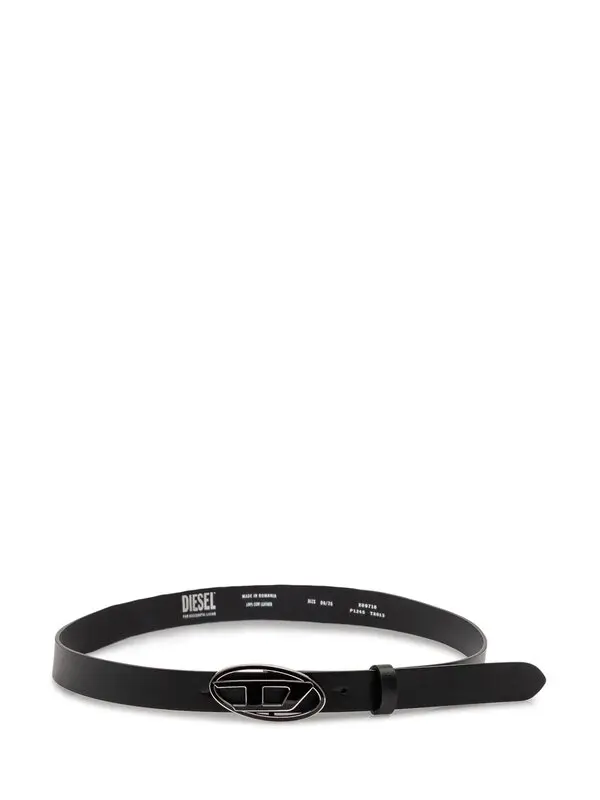 DIESEL® Slim Oval Buckle Belt
