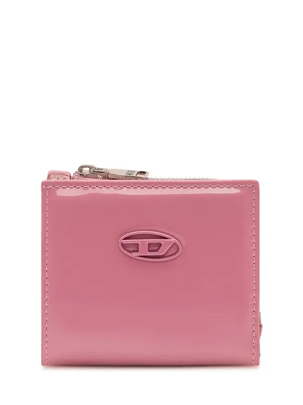 DIESEL® Bifold Zip Wallet L - Rosa