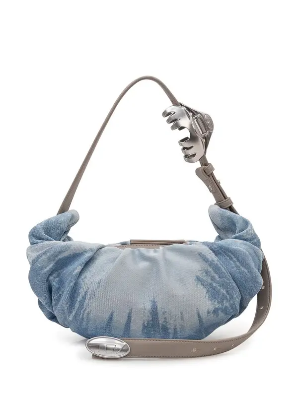 DIESEL® Mini Hobo Handbag With Strap