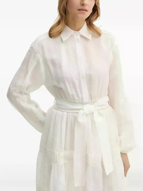 SILVIAN HEACH Belted Midi Dress