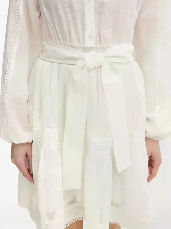 SILVIAN HEACH Belted Midi Dress