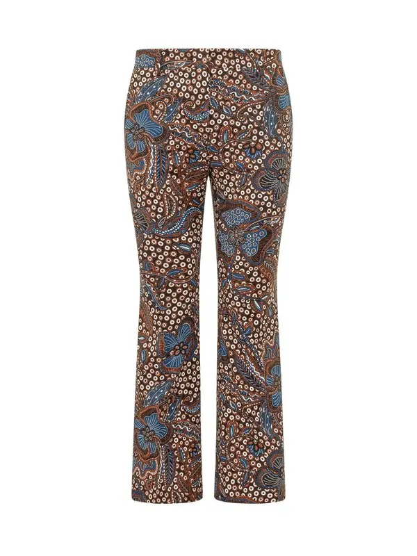 Max Mara Printed Trousers - Ornamentale