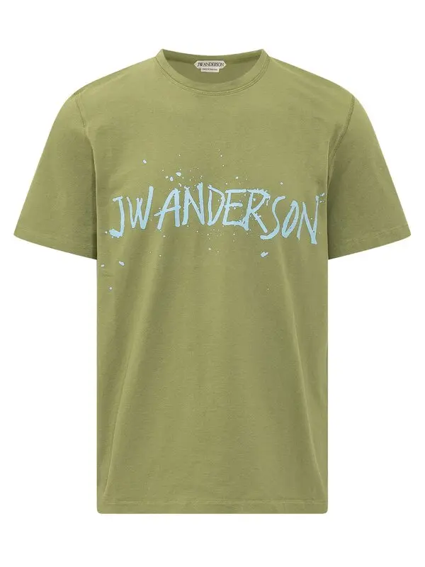 JW Anderson Circuit T-shirt - Leaf Green