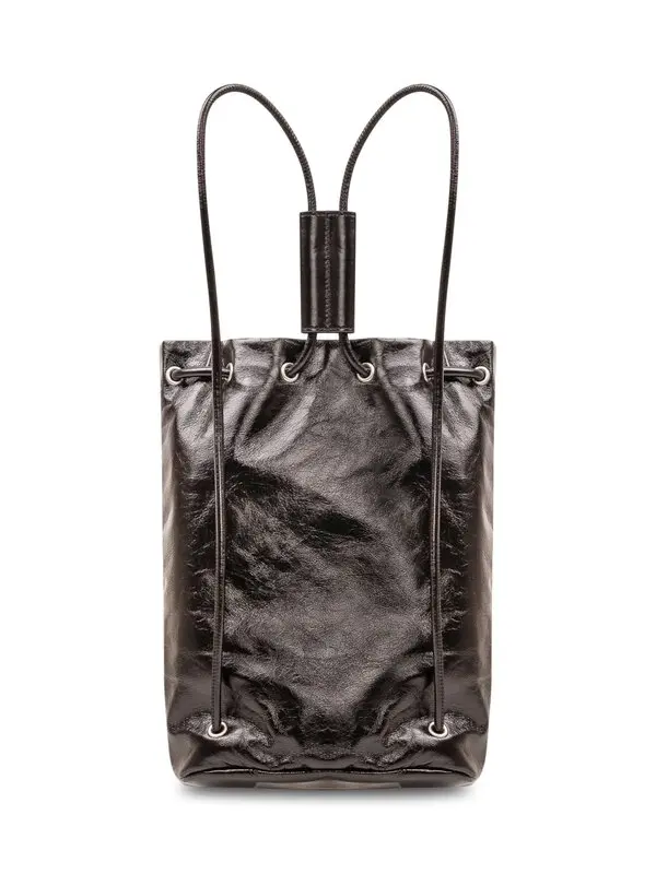 DIESEL® Scrunch-back Mini Backpack - Nero