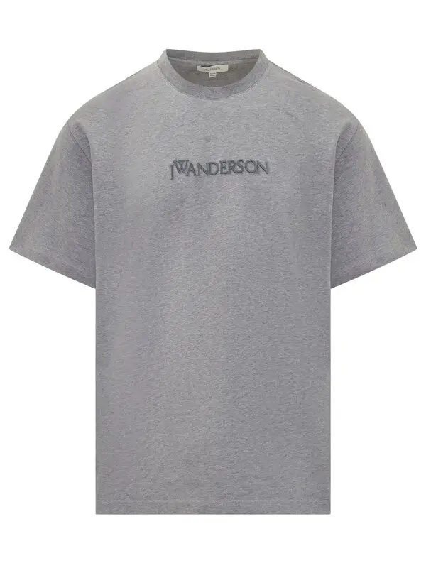 JW Anderson Classic T-shirt - Grey Melange