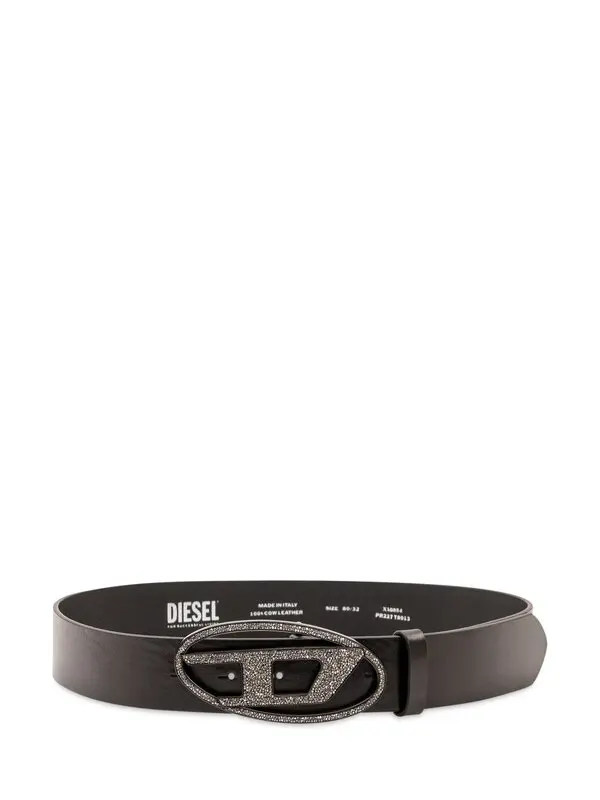 DIESEL® Logo Buckle Belt