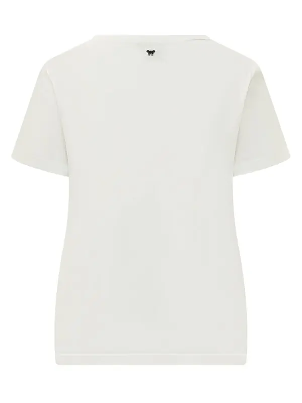 Max Mara Geometric Embroidered T-shirt