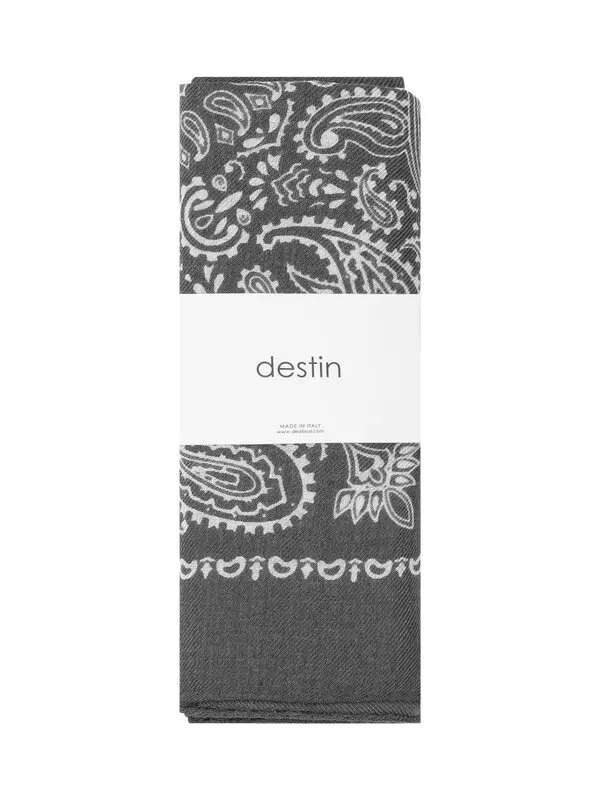 Destin Judy Bandana 90x90 - Lava