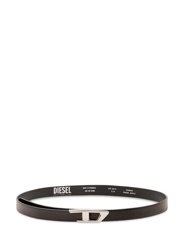 DIESEL® Sleek Logo Belt
