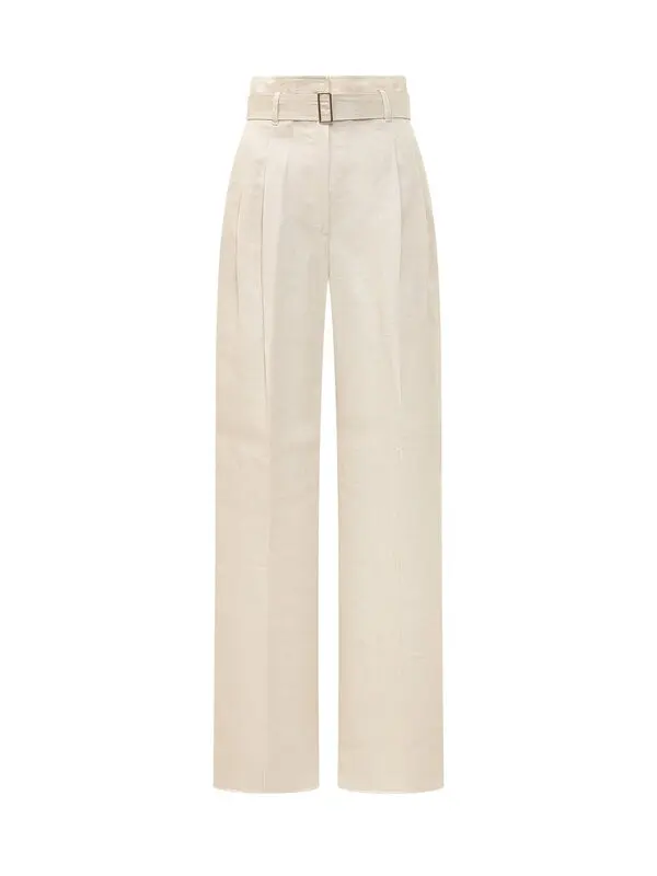Max Mara High-waisted Trousers - Corda